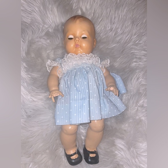 Vintage Dolls | Toys | Vintage 94s Rubber Baby Doll | Poshmark